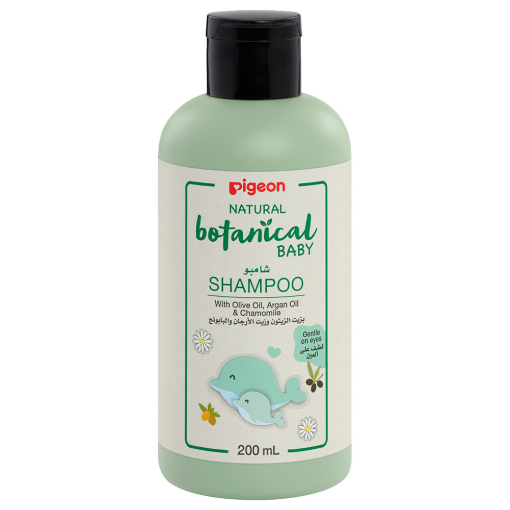 Pigeon Natural Botanical Baby Shampoo 200ml - SahaJamal Pharmacy