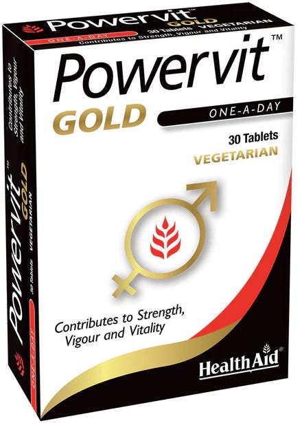 Power Vit Gold Tab 30S - SahaJamal Pharmacy