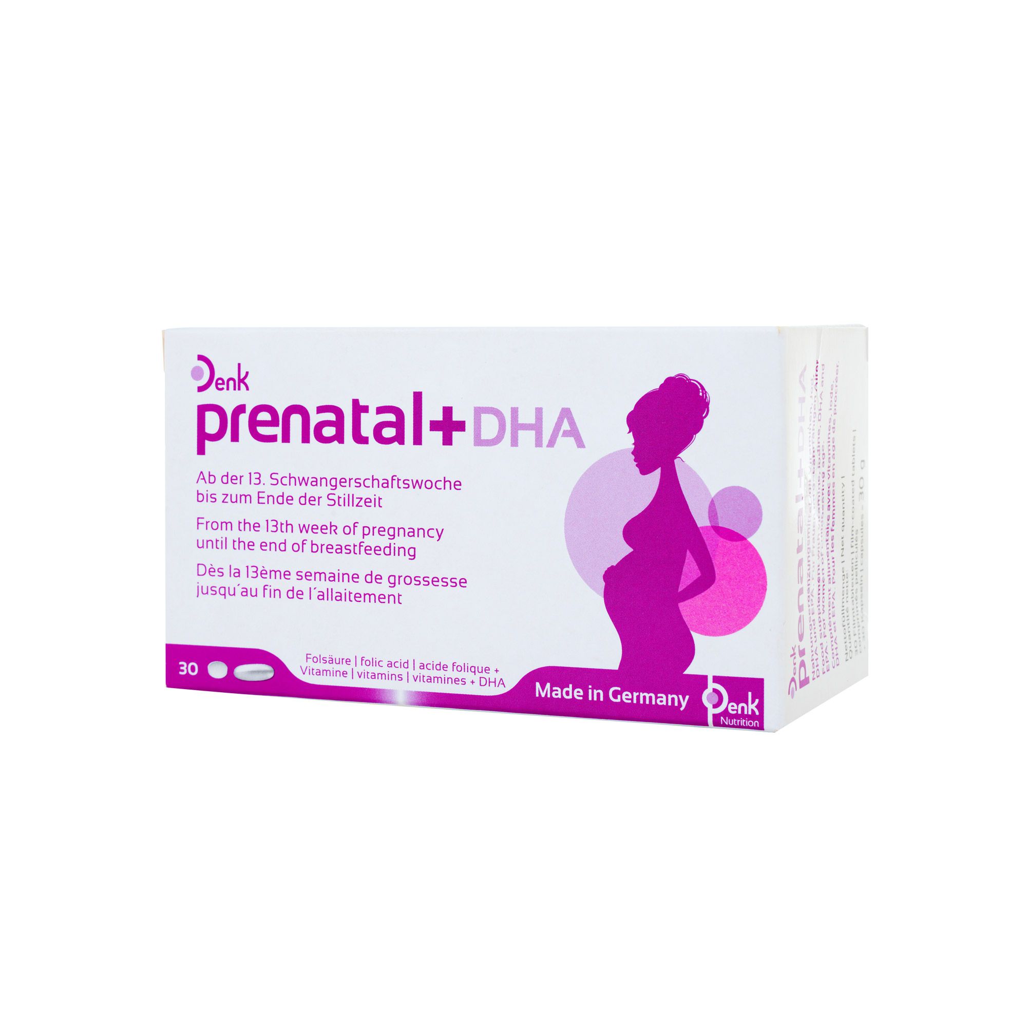Denk Prenatal + Dha 30 Tablets - SahaJamal Pharmacy