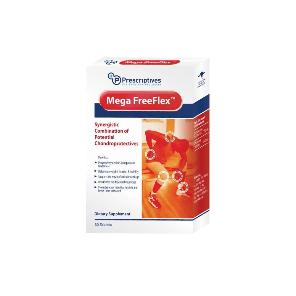 Prescriptives Mega Freeflex 30 Tablets - SahaJamal Pharmacy