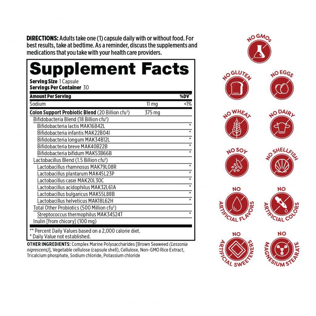 Probulin Colon Probiotic 30Cap - SahaJamal Pharmacy