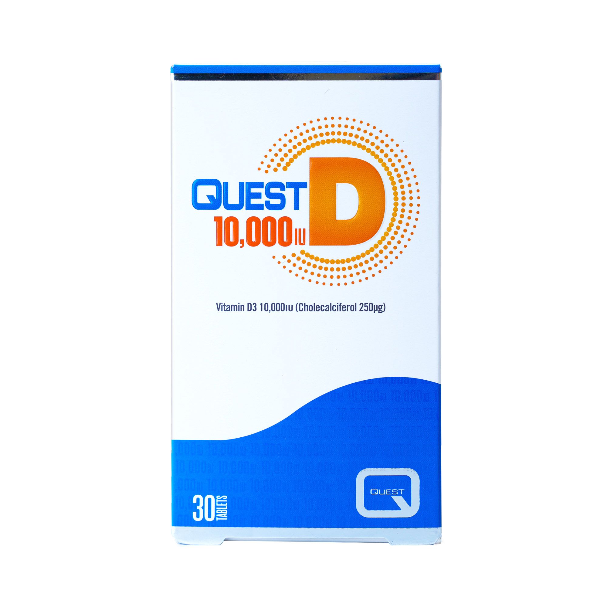 Quest D3 10000 Iu Tabs 30 S - SahaJamal Pharmacy