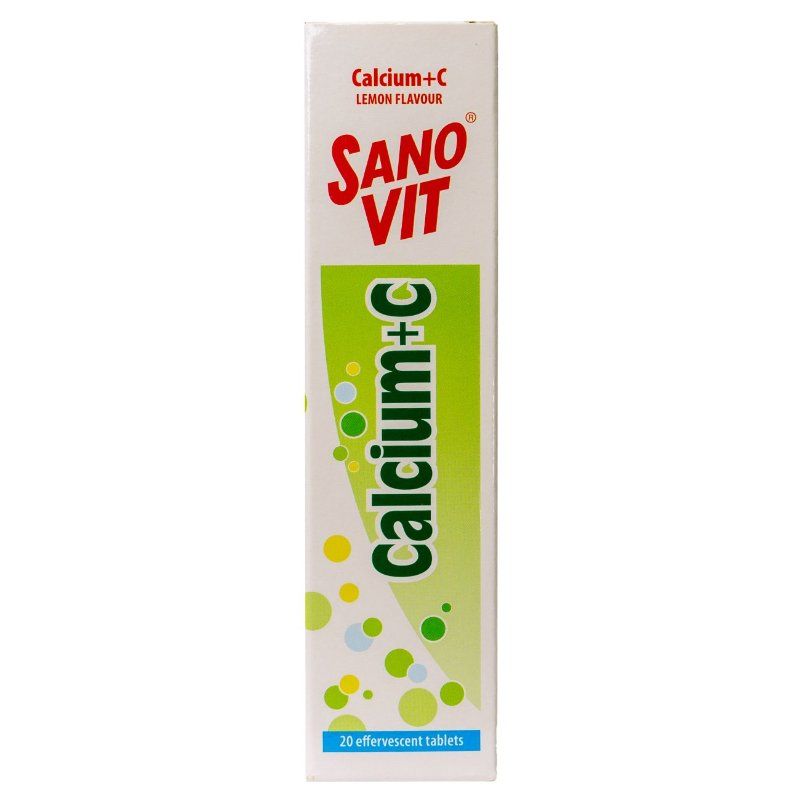 Sanovit Calcium C Tab 20S - Saha Jamal Pharmacy