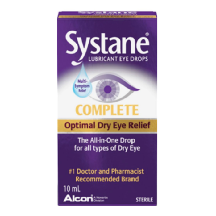 Systane Complete Lubricant Eye Drops 10 Ml - SahaJamal Pharmacy