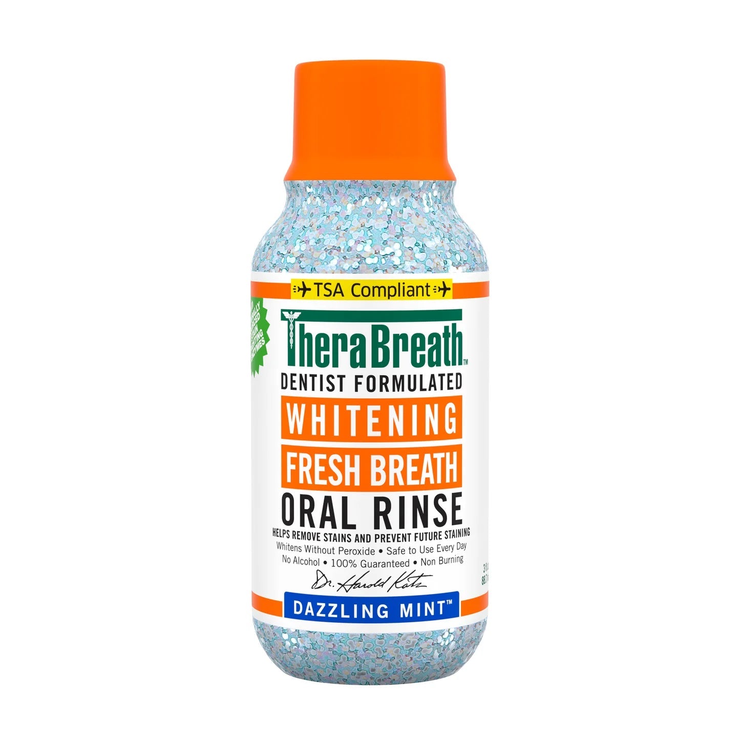 Therabreath Whitening Oral Rinse Dazzling 3Oz - SahaJamal Pharmacy