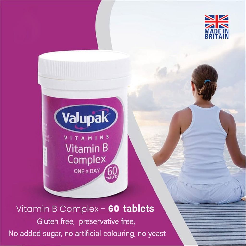Valupak Vitamin B Complex 60 s - SahaJamal Pharmacy