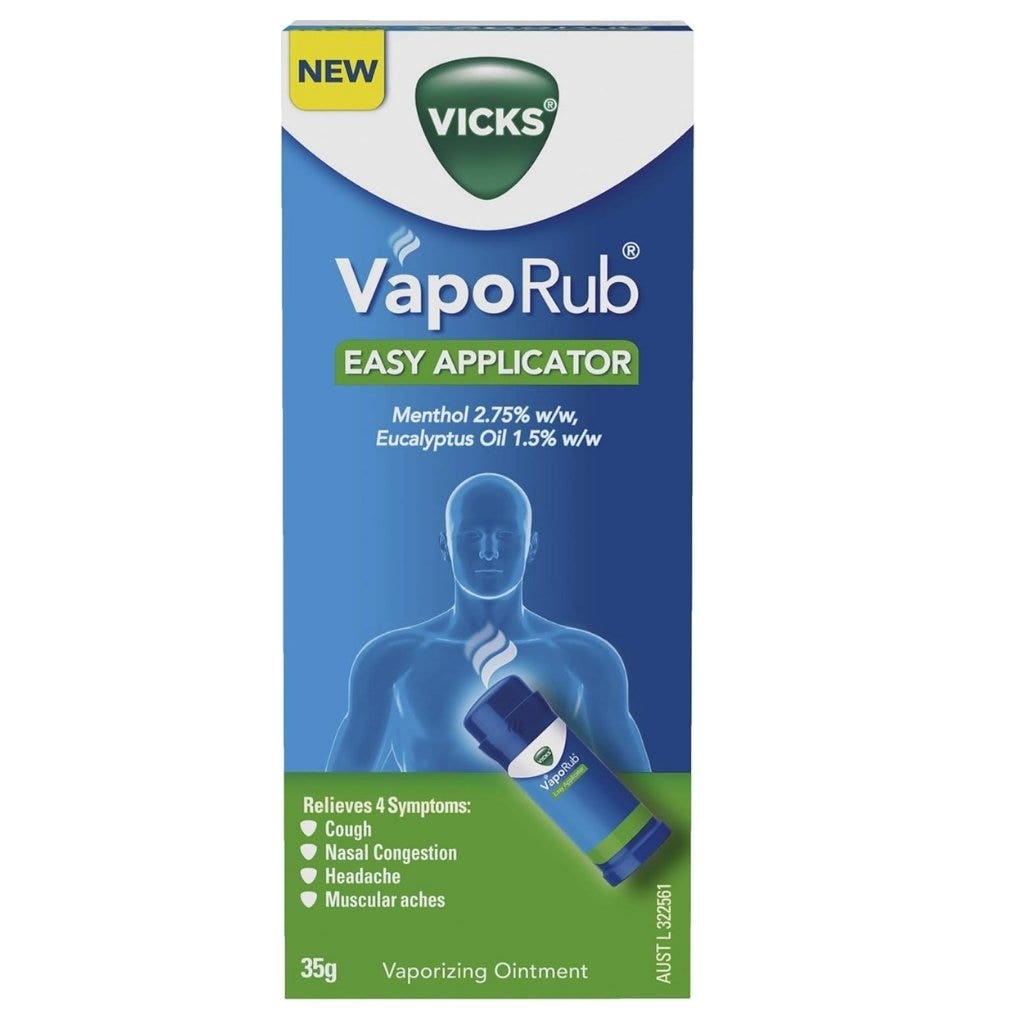 Vicks Easy Applicator 35Gm - SahaJamal Pharmacy