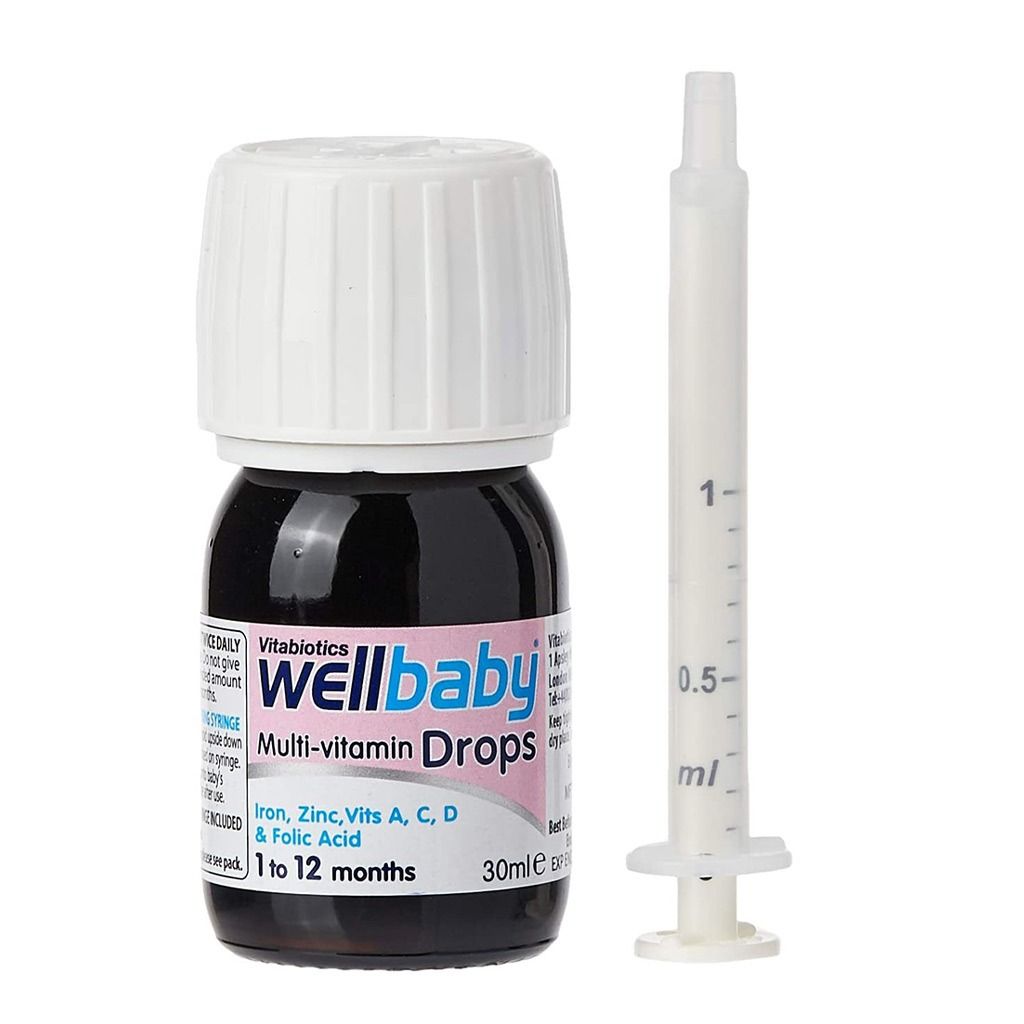 Vitabiotics Wellbaby Multi Vitamin Drops 30Ml - SahaJamal Pharmacy