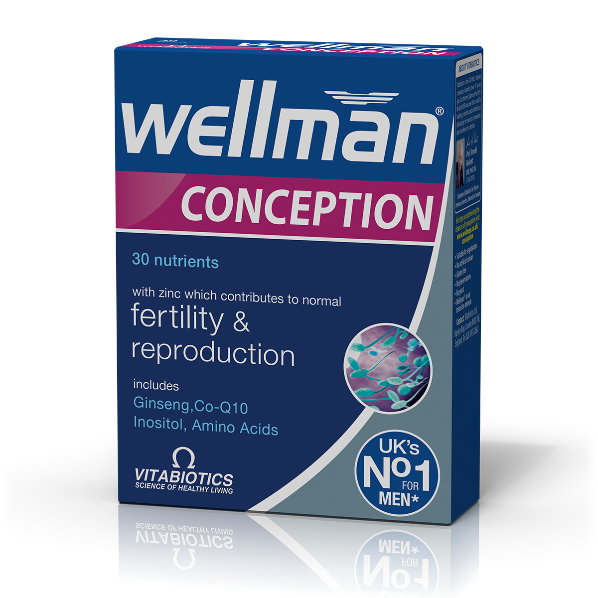 Vitabiotics Wellman Conception 30S - SahaJamal Pharmacy | Shop Online ...
