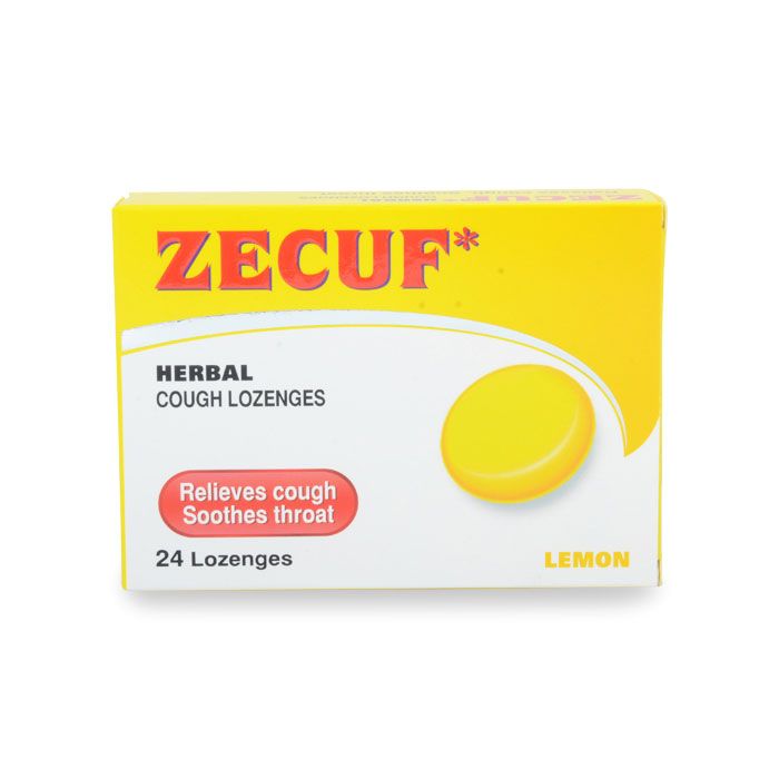 Zecuf Lozenges Lemon 24S - SahaJamal Pharmacy