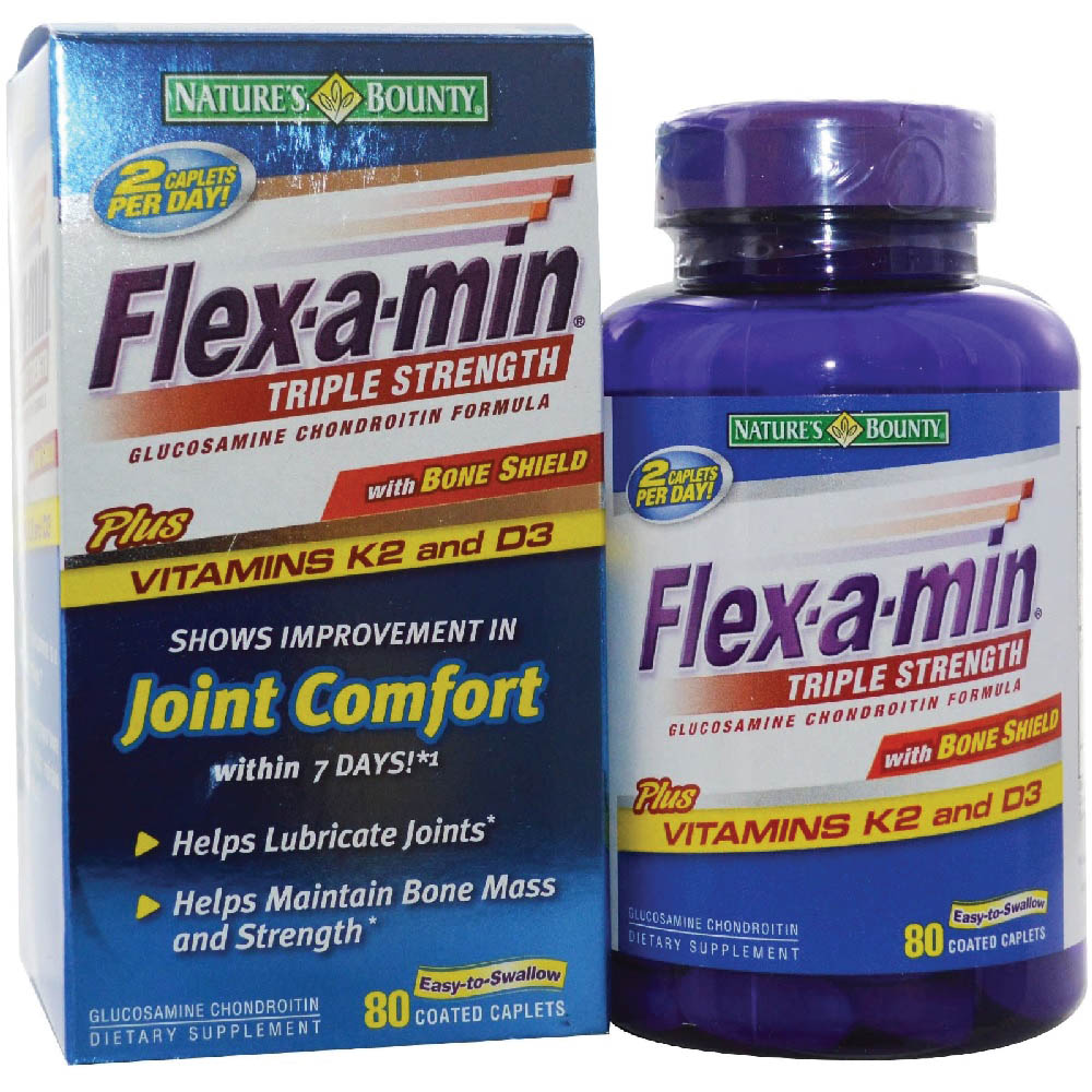 Natures Bounty Flex A Min Triple Strength 80 S - SahaJamal Pharmacy