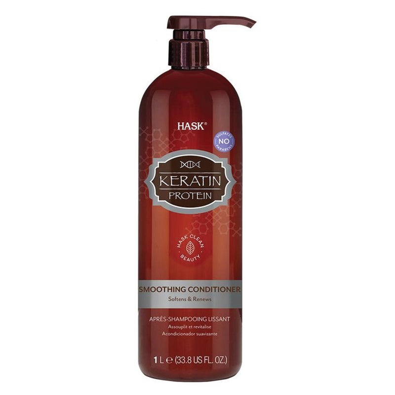 Hask Keratin Protein Smoothing Conditioner 1 Ltr - SahaJamal Pharmacy