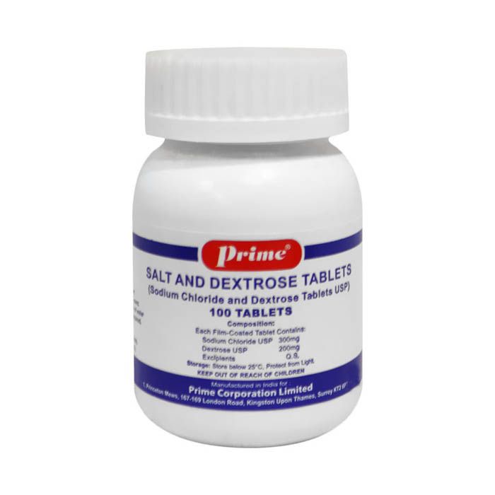 Prime Salt And Dextrose 100S Tab - SahaJamal Pharmacy