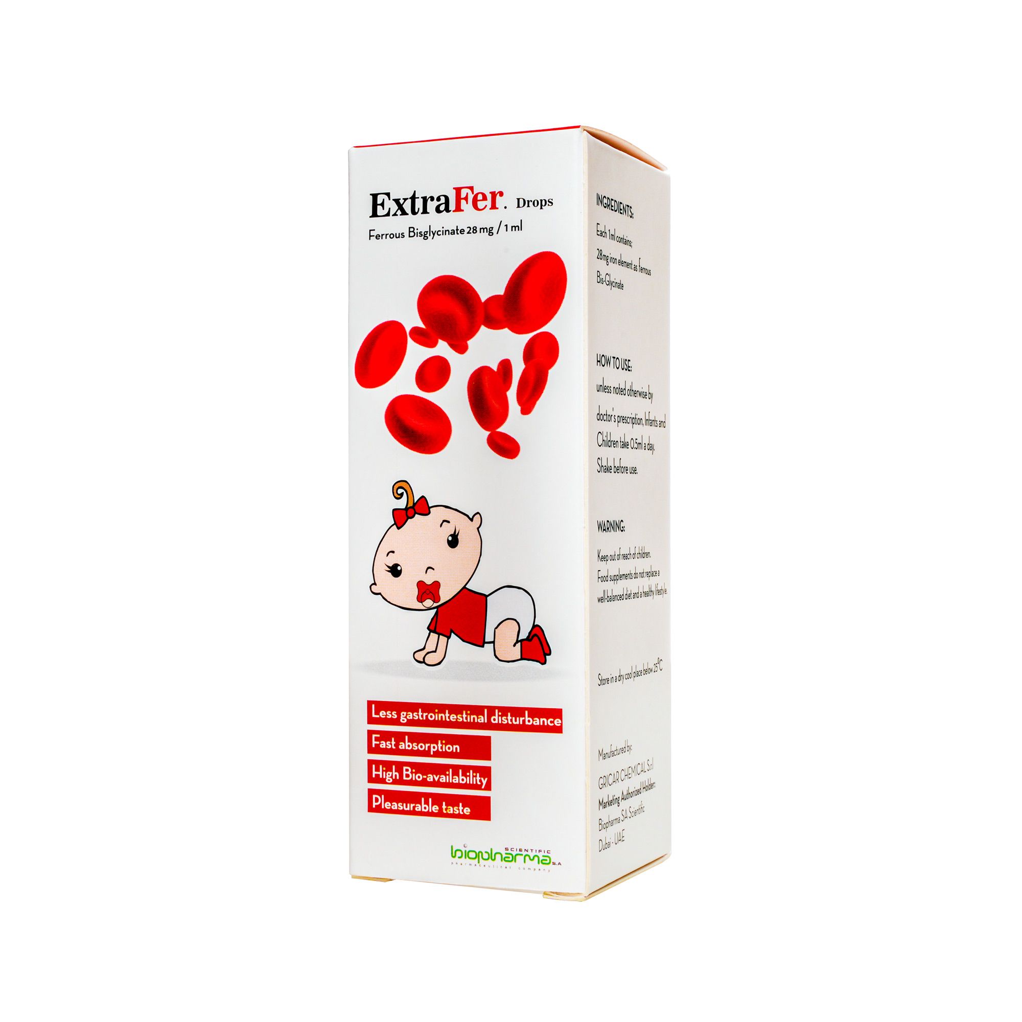 Extrafer Drops 30ml - SahaJamal Pharmacy