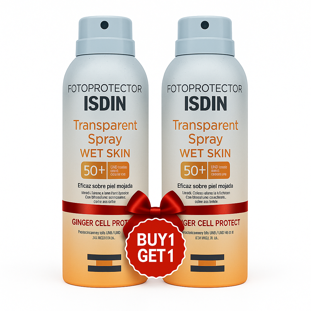 Isdin Fotoprotector Wet Skin Transparent Promo B1G1 - SahaJamal Pharmacy