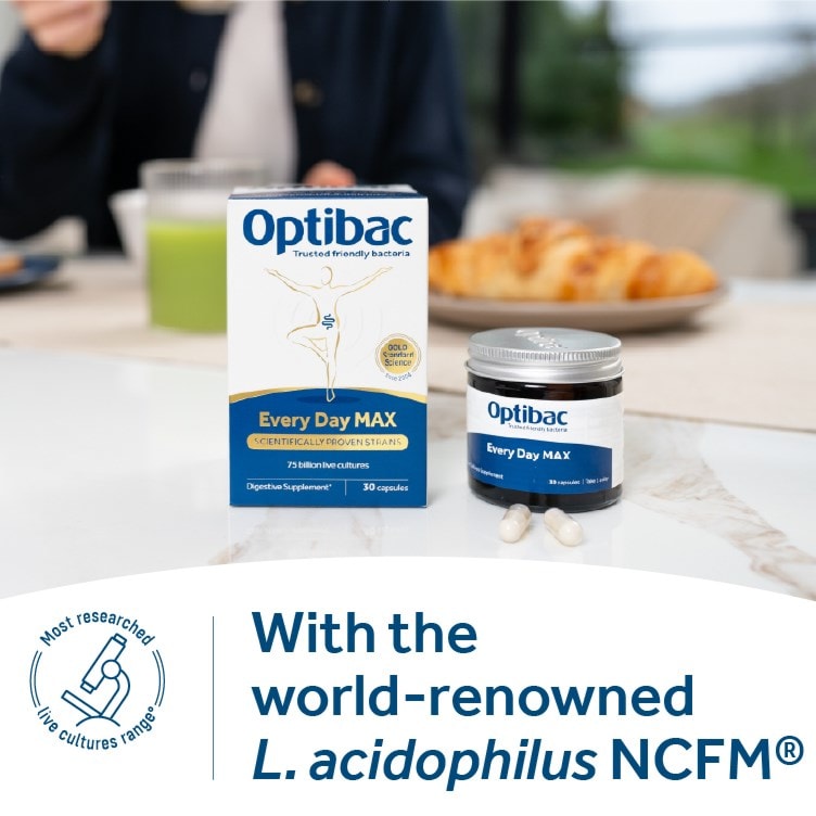 Optibac Every Day Max Digestive Cap 30S - SahaJamal Pharmacy