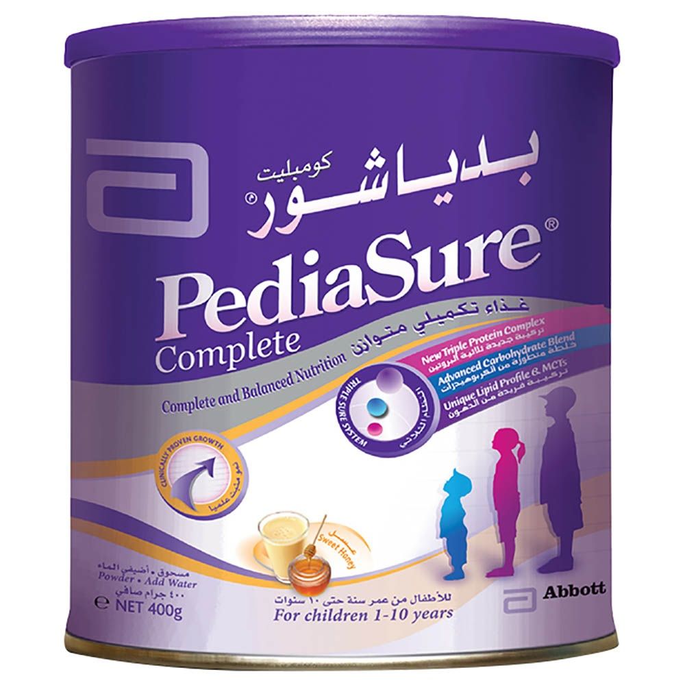 Pediasure Powder Complete Honey 400g - SahaJamal Pharmacy