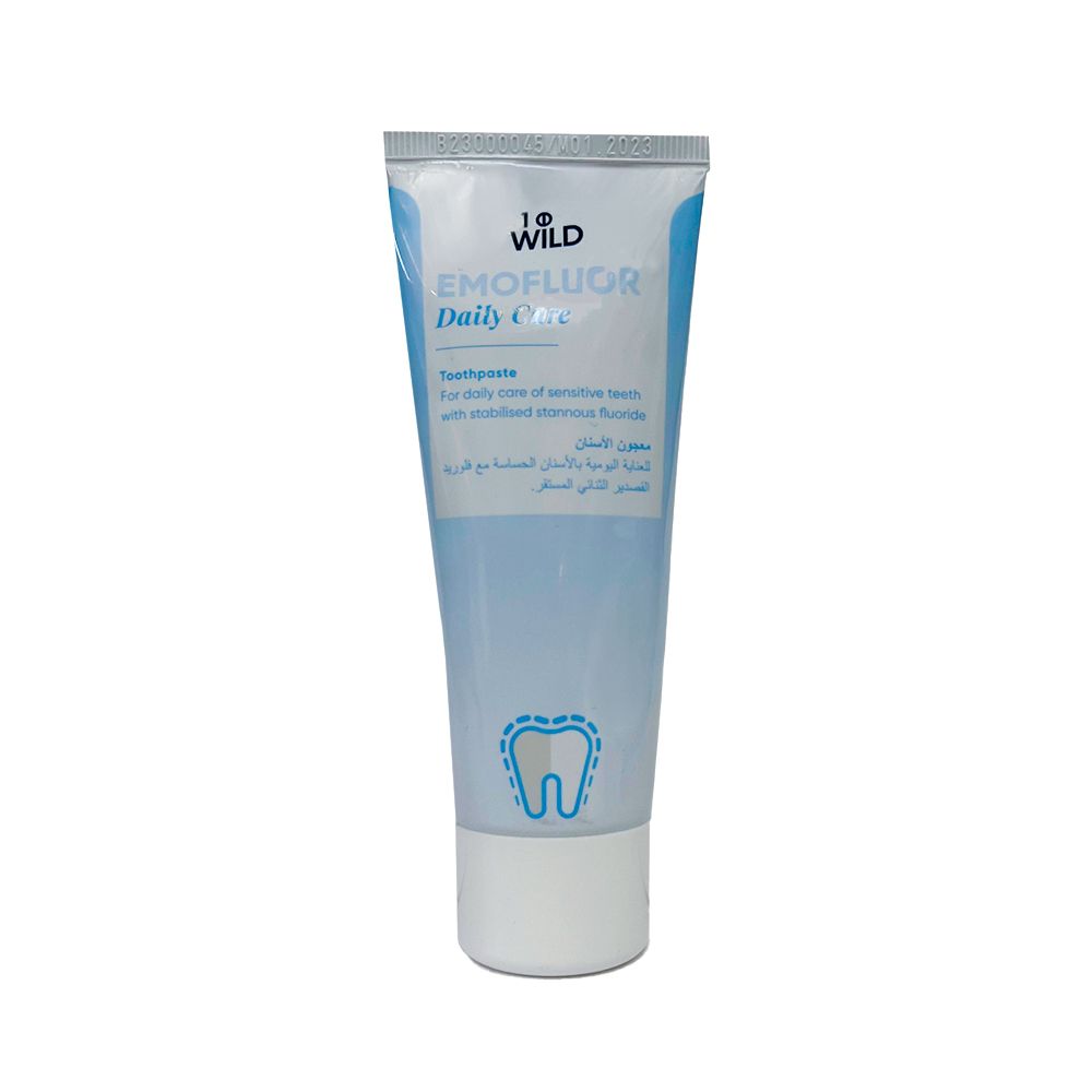 Wild Emofluor Daily Care Toothpaste, 75Ml - SahaJamal Pharmacy