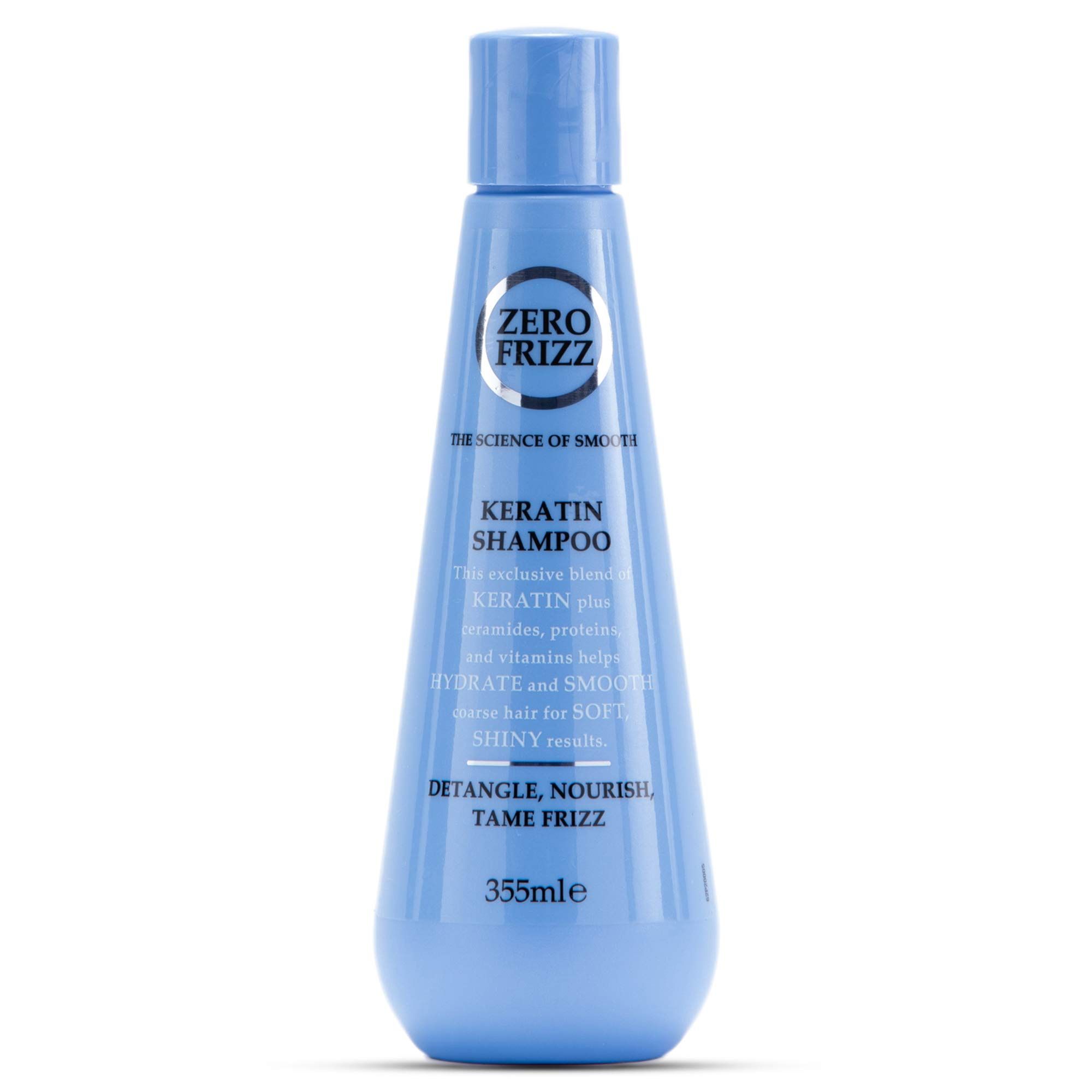 Zero Frizz Hair Keratin Shampoo 355 Ml - SahaJamal Pharmacy