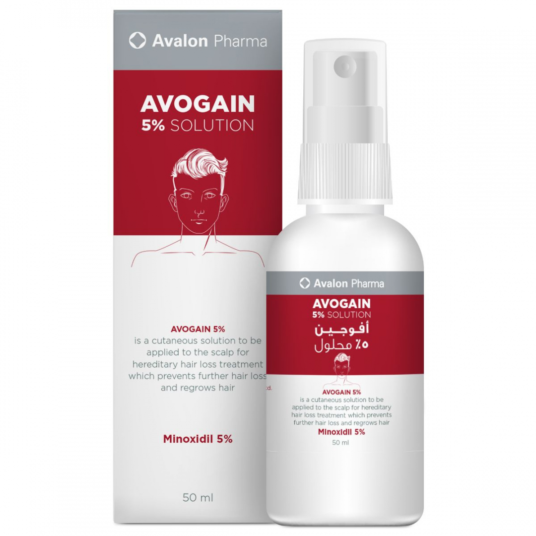 Avalon Avogain 5% Hair Solution, 50Ml - SahaJamal Pharmacy