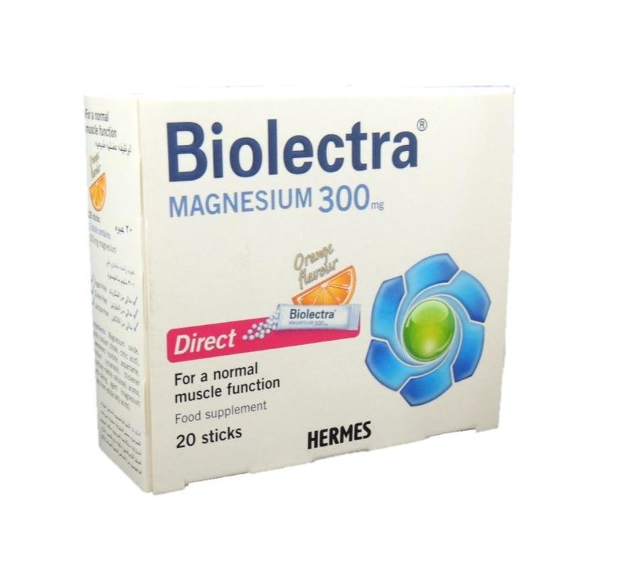 Biolectra Mag 300Mg Direct Sticks 20S - SahaJamal Pharmacy