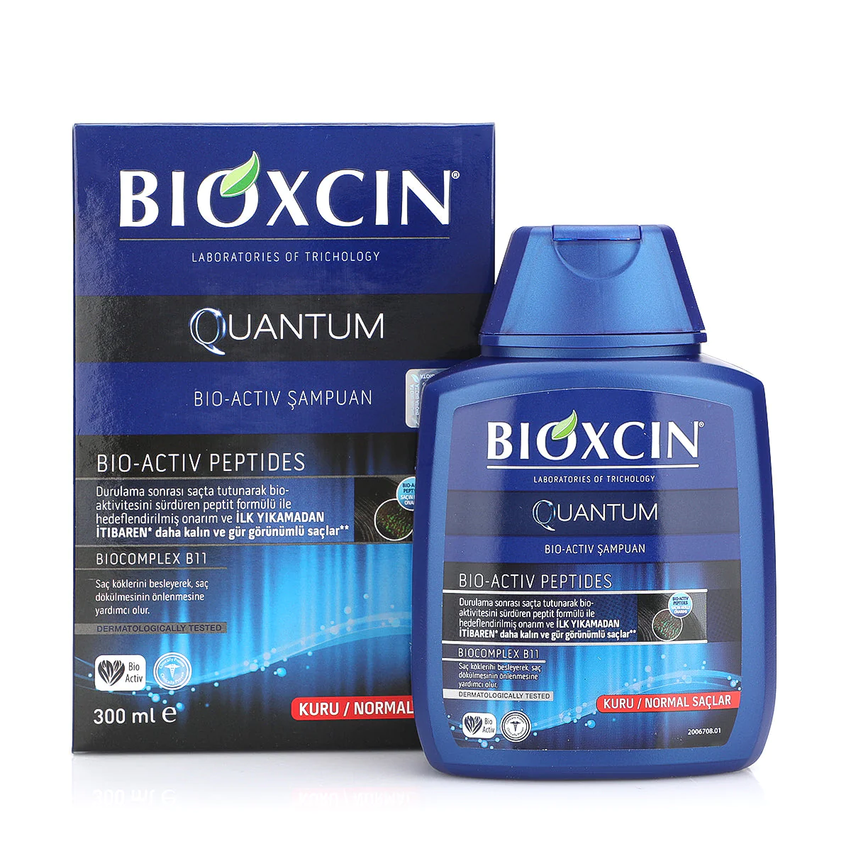 Bioxcin Quantum Bioactive Shampoo Normal Hair 300Ml - SahaJamal Pharmacy