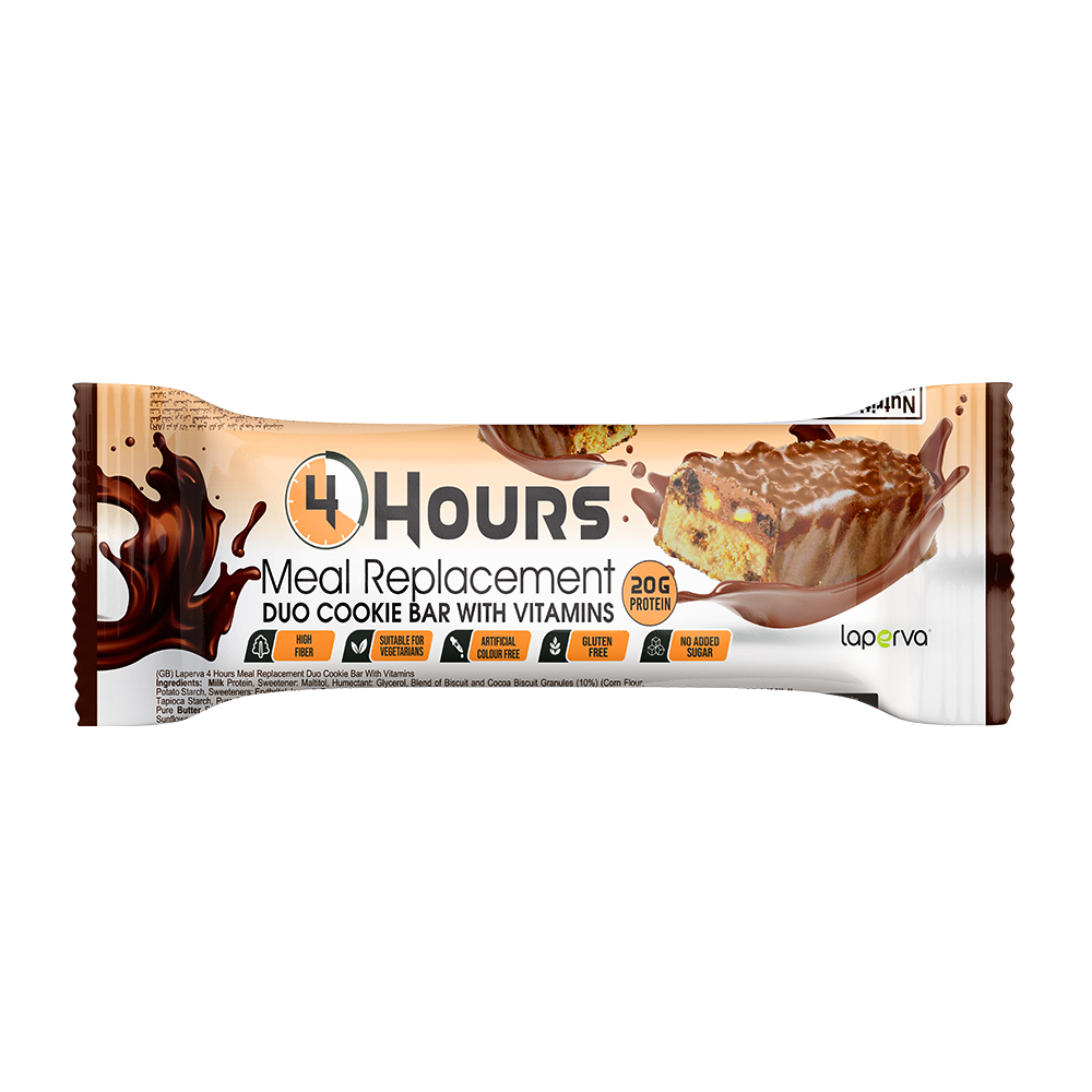 Laperva 4 Hour Meal Replacement Duo Cookie Bar 90G - SahaJamal Pharmacy