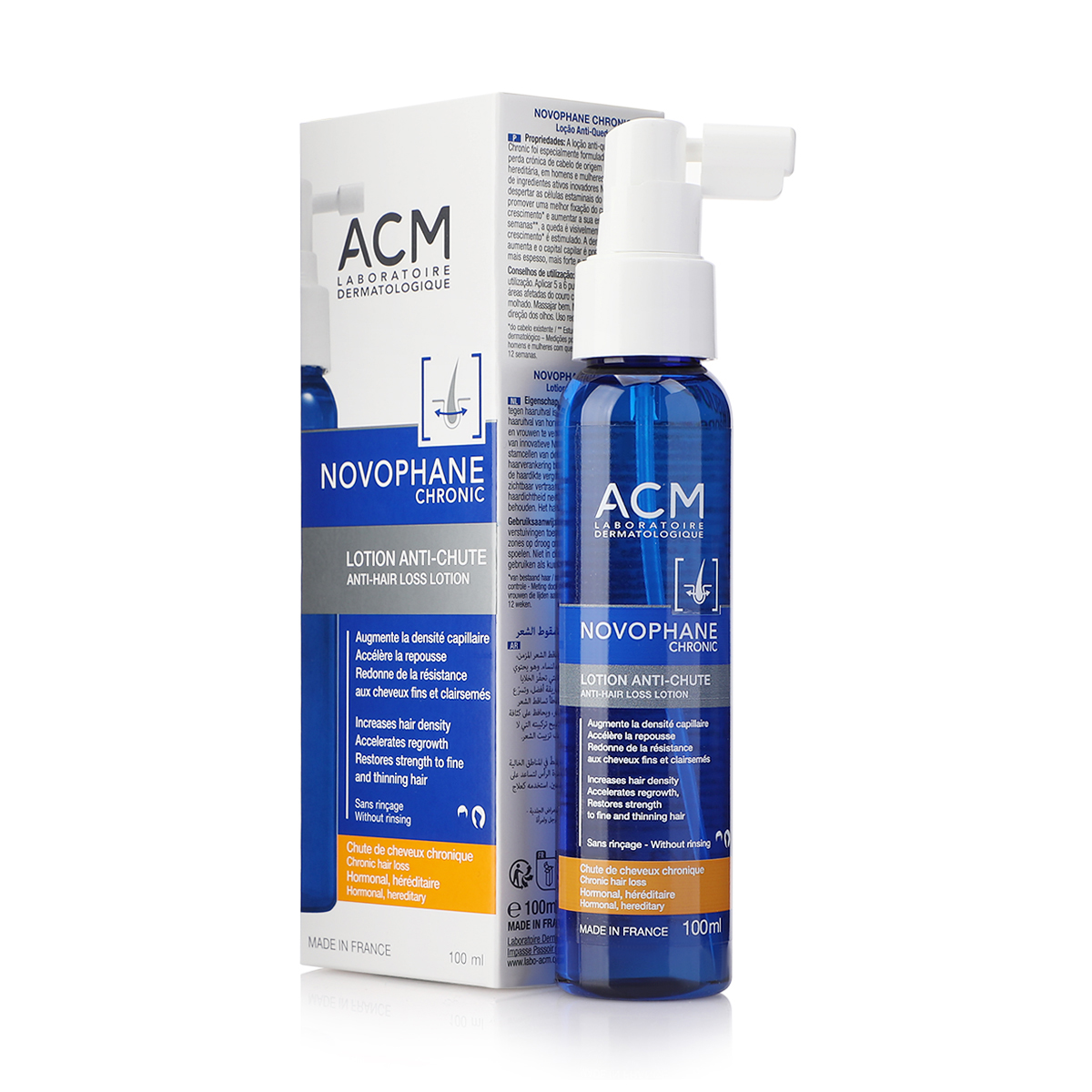 Acm Novophane Chronic Anti-Hair Loss Lotion 100Ml - SahaJamal Pharmacy