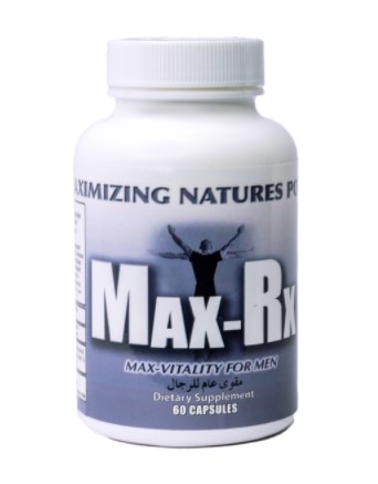 Max RX Max Vitality for Men 60 s - SahaJamal Pharmacy