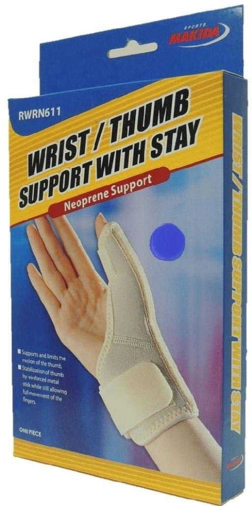 Makida Wrist/Thumb Support With Stay Xl Rwrn6118 - SahaJamal Pharmacy