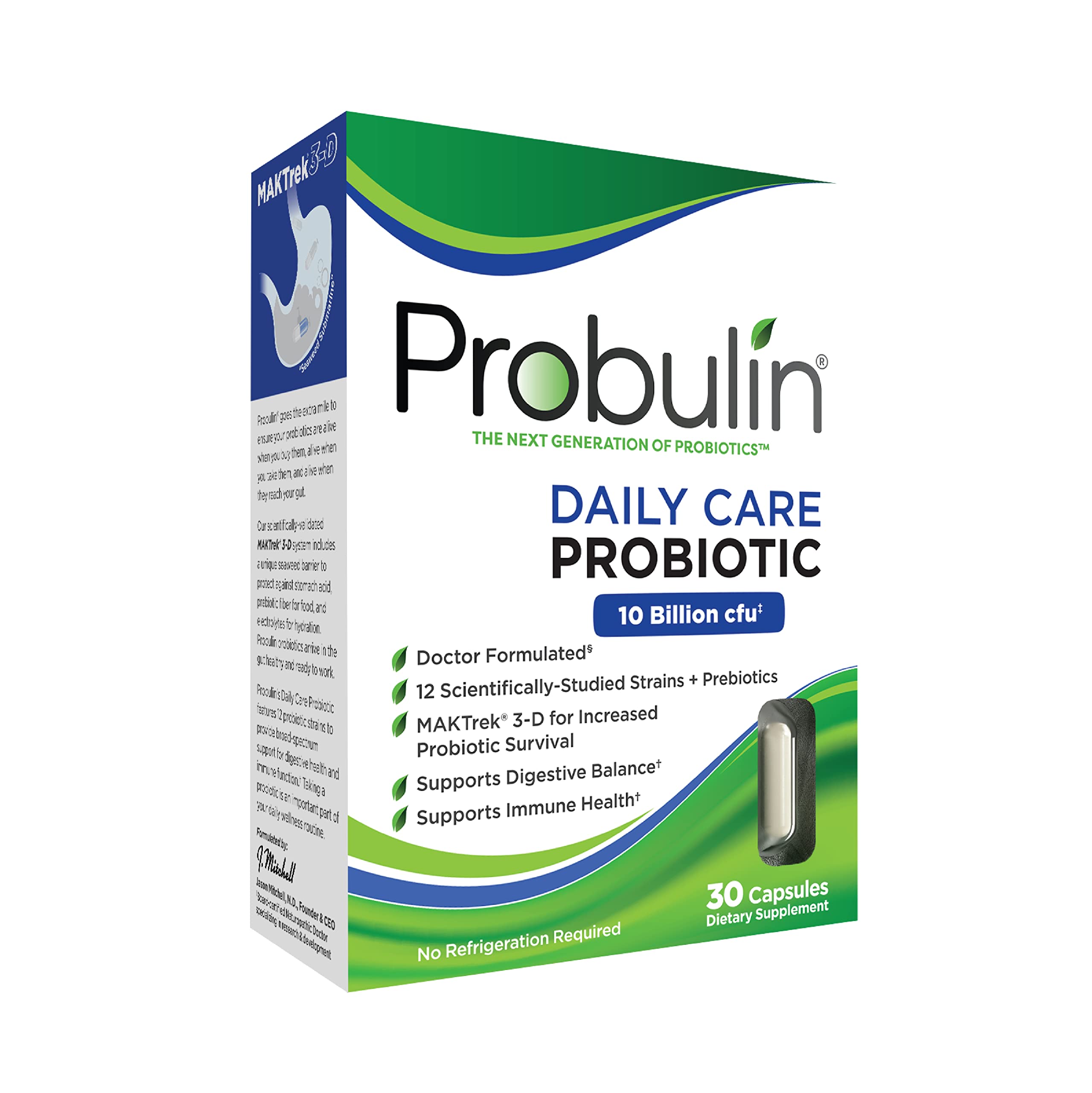 Probulin daily care probiotic caps 30s - SahaJamal Pharmacy