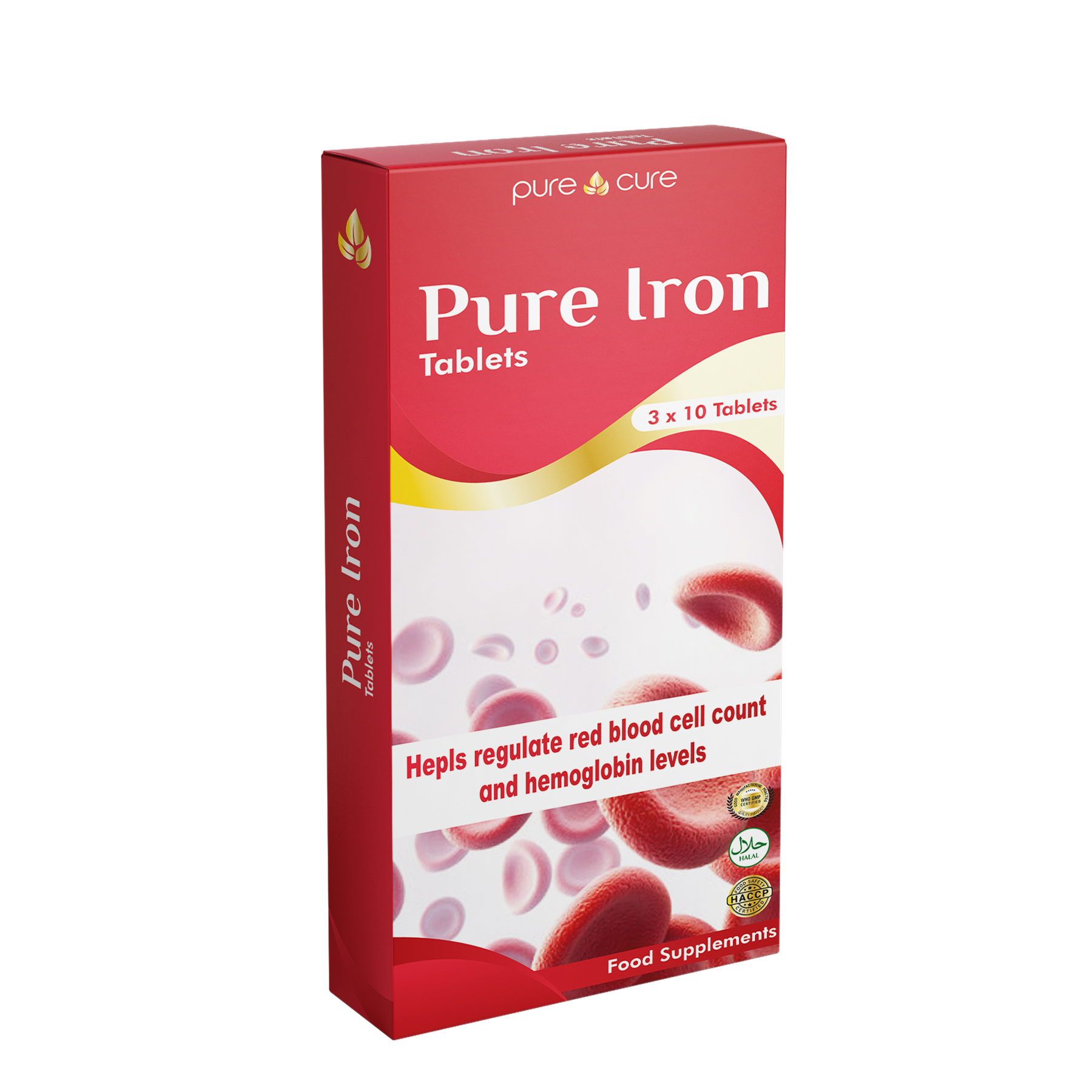 Pure Iron Tabs 30S - SahaJamal Pharmacy