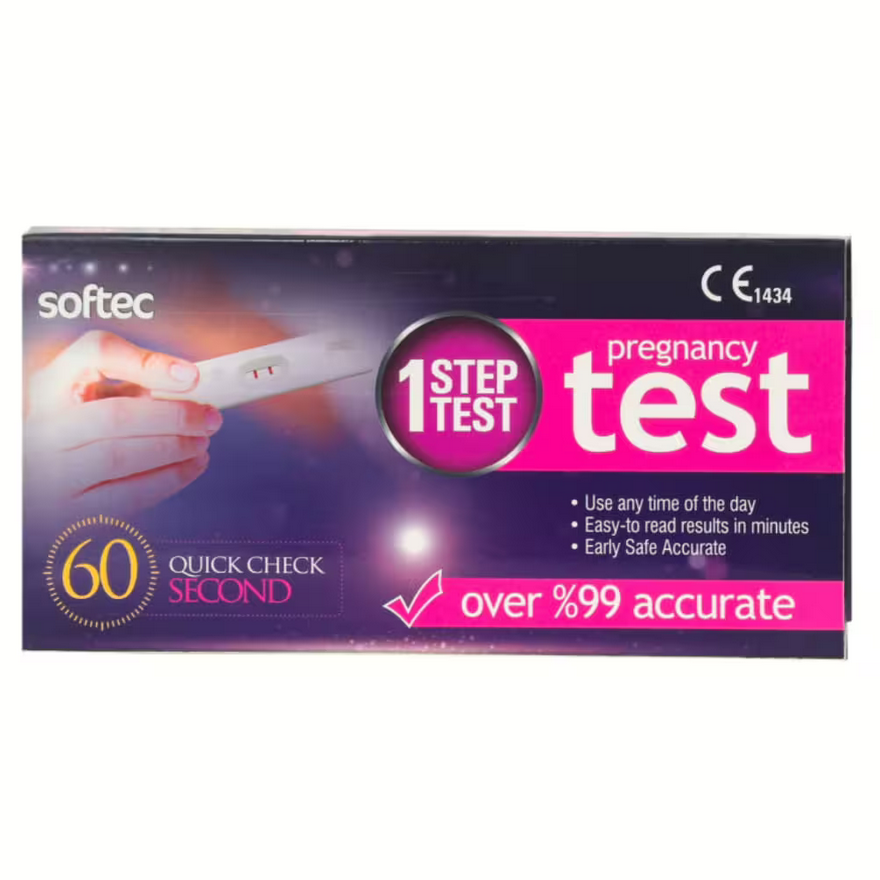 Softec 1 Step Pregnancy Test Single Cartridge - SahaJamal Pharmacy