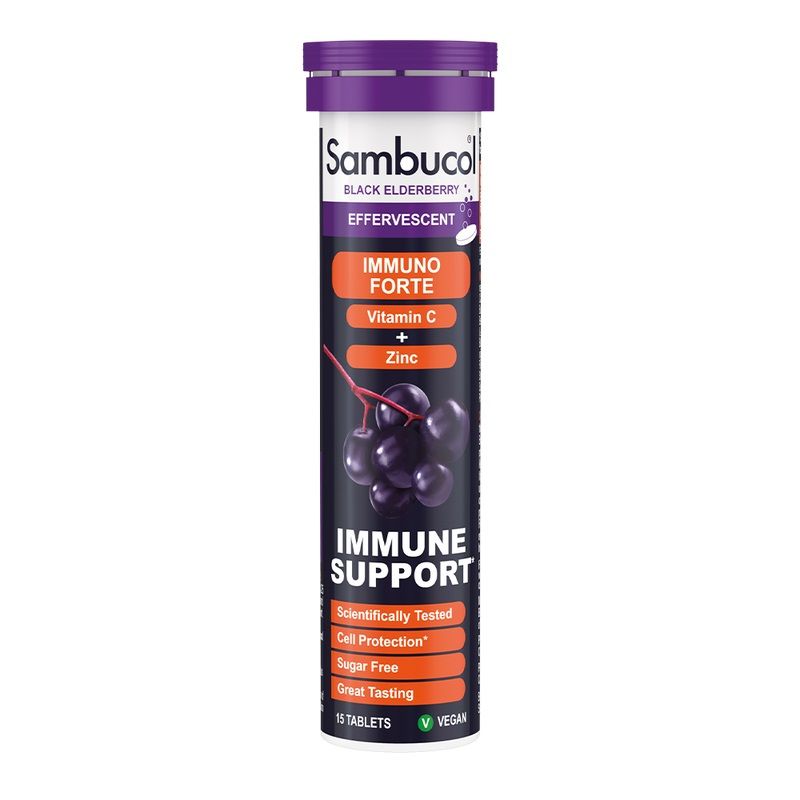 Sambucol Immuno Forte Effer. Tabs 15S - SahaJamal Pharmacy