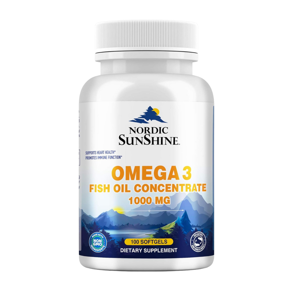 Nordic Sunshine Omega 3 Fish Oil Concentrate 1000mg 100s - SahaJamal ...