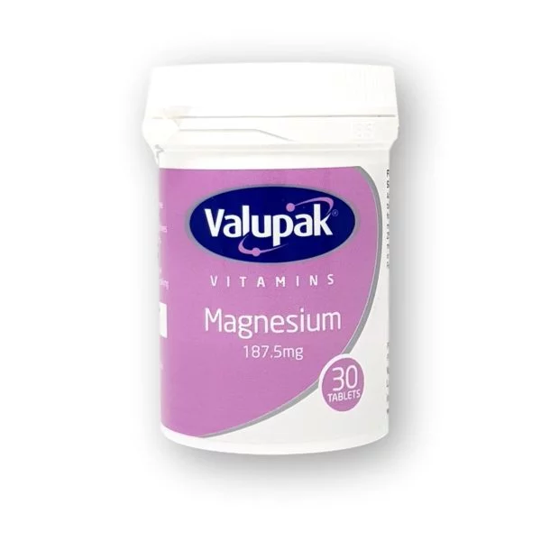 Valupak Magnesium 187.5 mg 30 s - SahaJamal Pharmacy