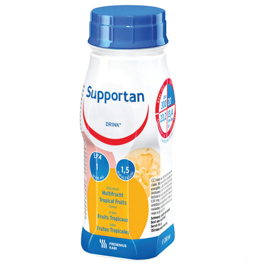 Supportan Drink Tropical Fruits 200Ml - SahaJamal Pharmacy
