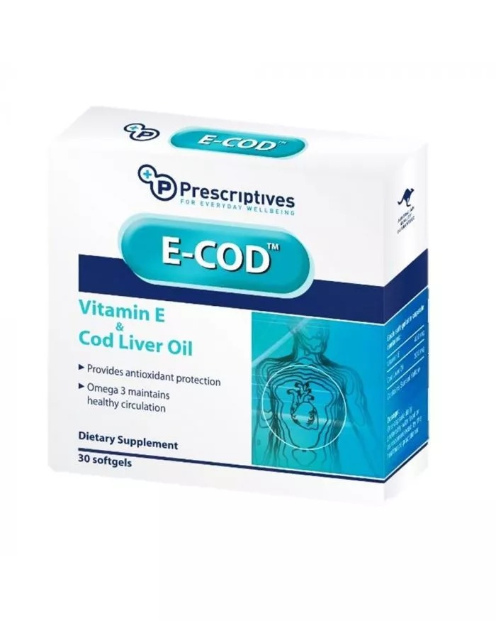 Prescriptives E-Cod 30 Capsules - SahaJamal Pharmacy