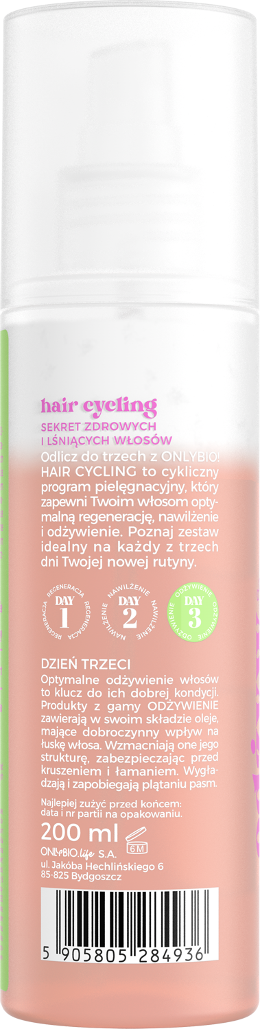 Hair Cycling Nutrition Two-Phase Smoothing And Protective Conditioner ...