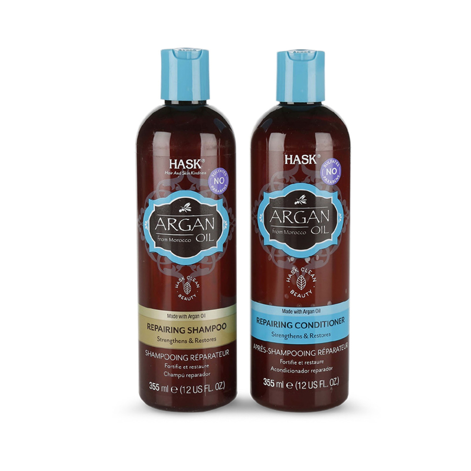 Hask Argan Shampoo + Conditioner 355Ml Value Pack - SahaJamal Pharmacy