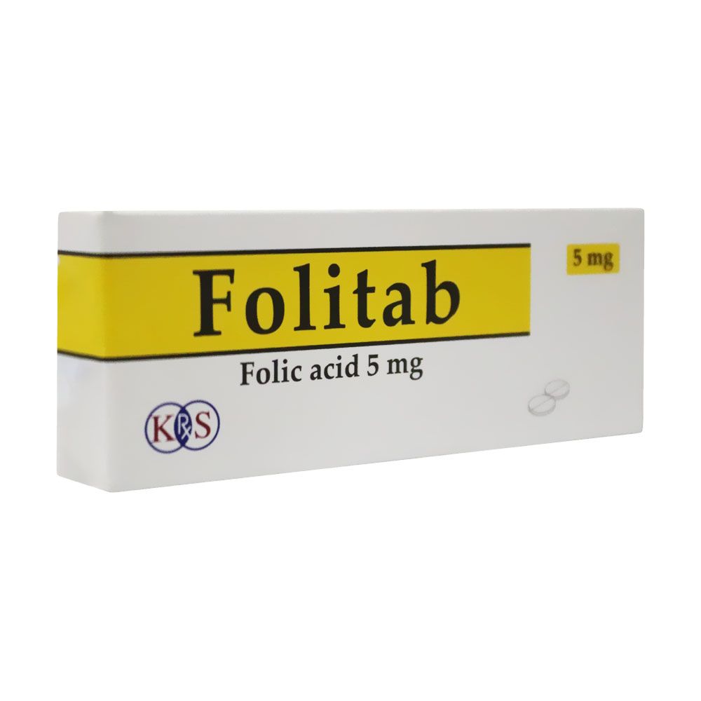 Folitab 5 mg 20 s - SahaJamal Pharmacy