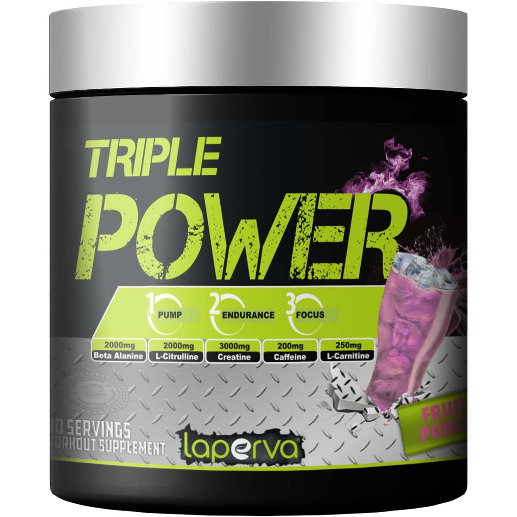 Laperva Triple Power Fruit Punch 30 Servings - SahaJamal Pharmacy