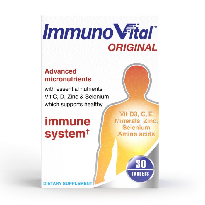Vital Healthcare Immuno Vital Original Tab 30's - SahaJamal Pharmacy