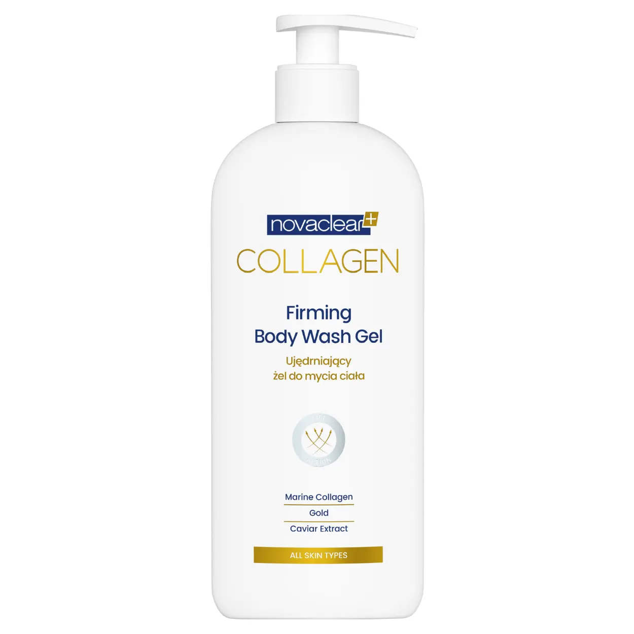 Novaclear Collagen Firming Body Wash Gel 500Ml - SahaJamal Pharmacy