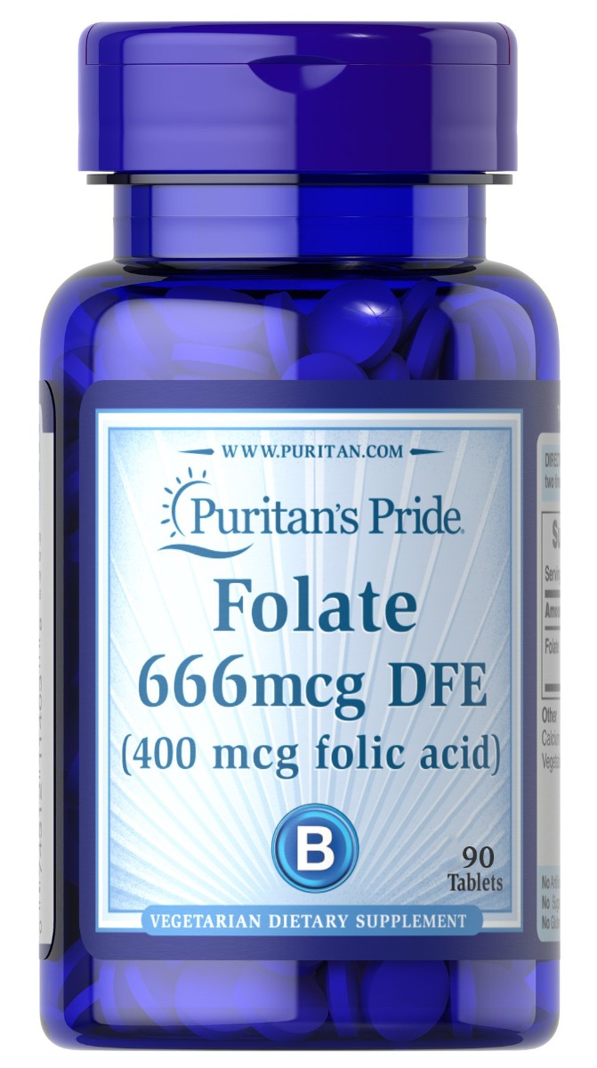 Puritan'S Pride Folic Acid ( Folate ) 400 Mg Caps 90 - SahaJamal Pharmacy
