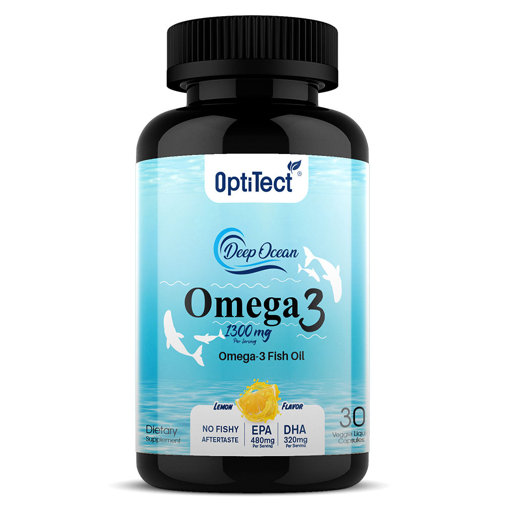 Opti Tect Omega 3 1300 Mg Liquid Caps 30S - SahaJamal Pharmacy