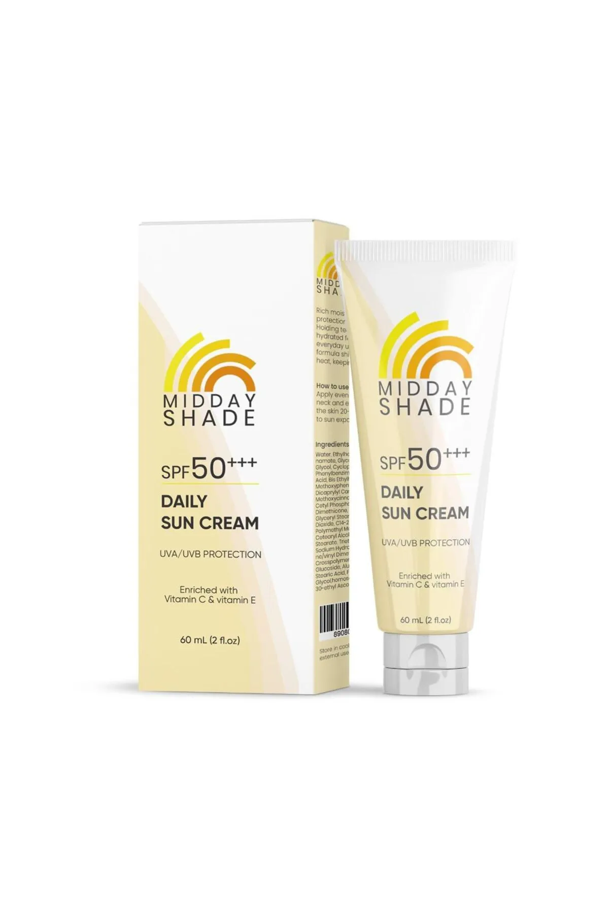 Midday Shade Sun Cream Spf50+++ 60Ml - SahaJamal Pharmacy